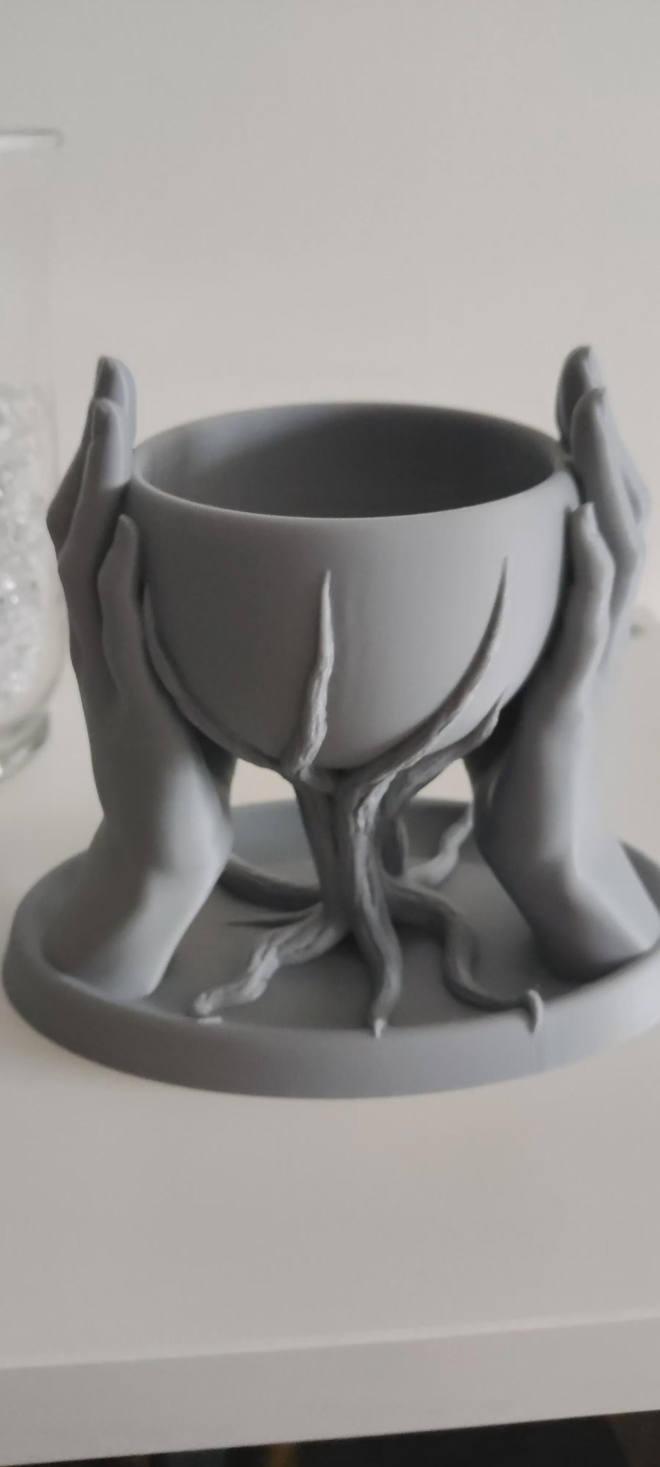 Dual Hand Tree of Life Planter– Unique Modern Decorative Pot - Etsy