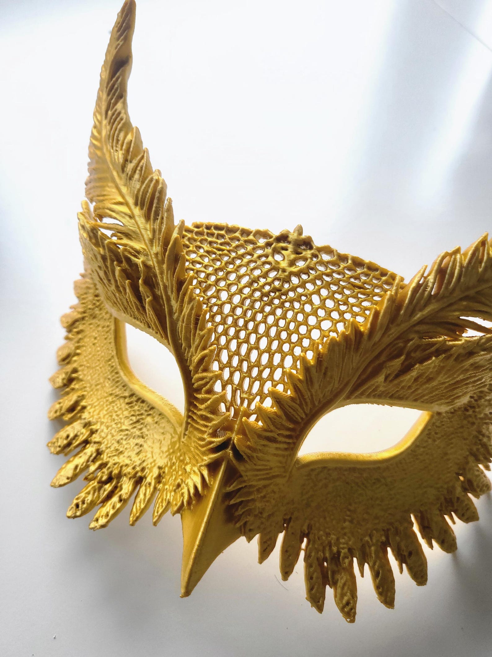 Owl Mask (wearable) - Etsy