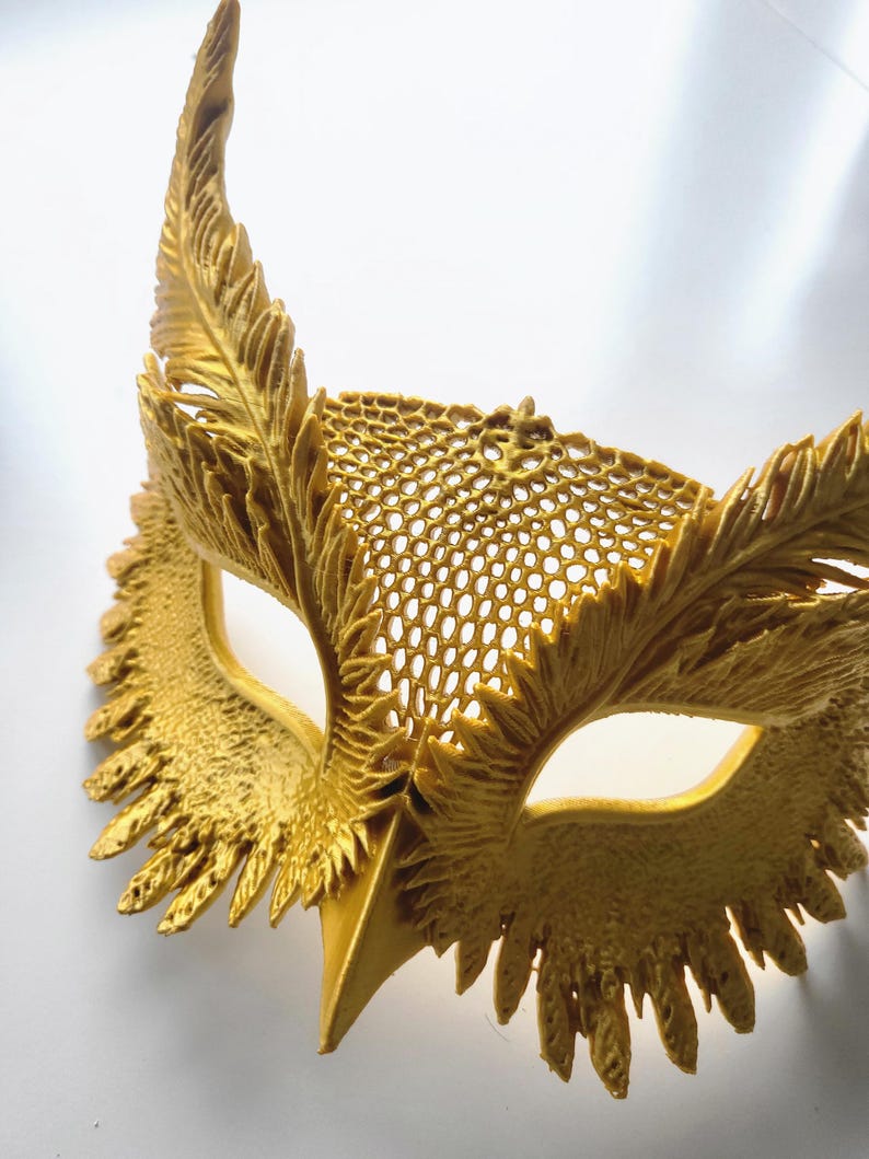 Owl Mask (wearable) - Etsy