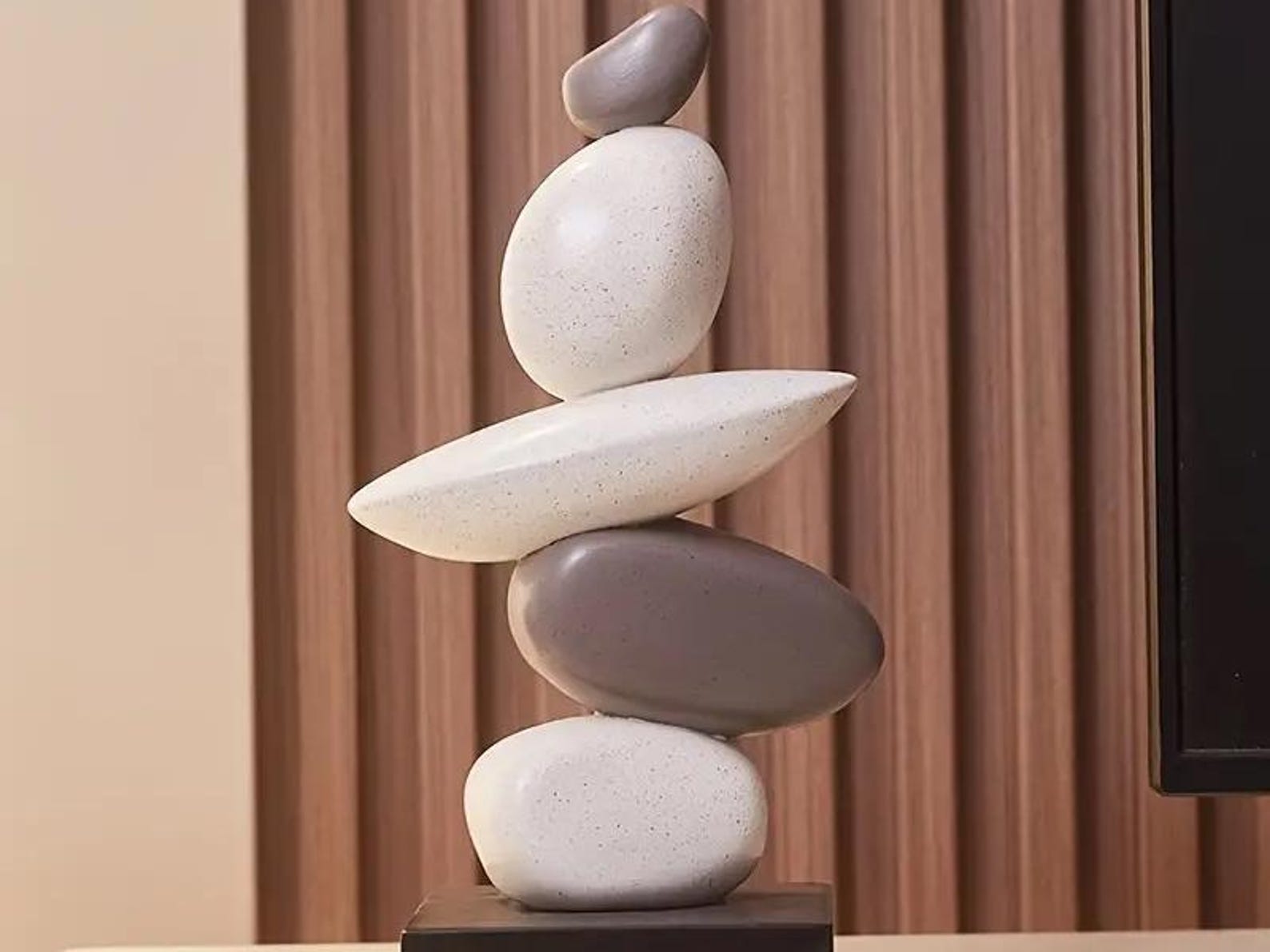 Modern Stone Statue - Sculpture | Modern Home Decor - Etsy