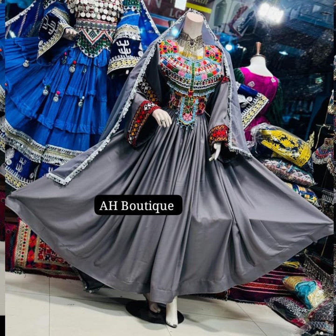 Modren Long Afghan Kochi Turkish Style Maxi for Women - Etsy