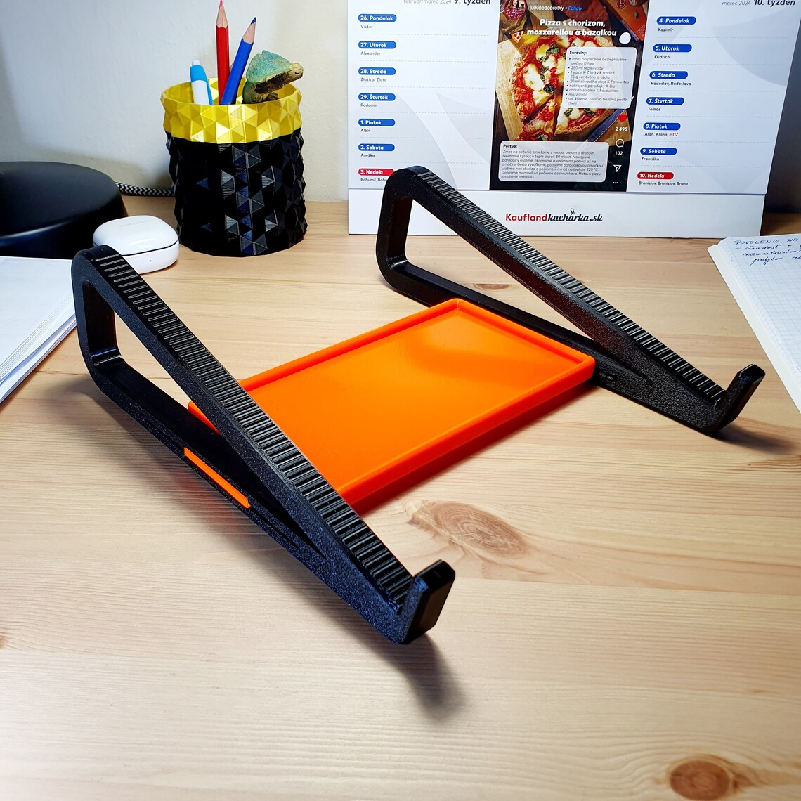 STL File - Laptop Stand With Tray Degrees Notebook - Etsy