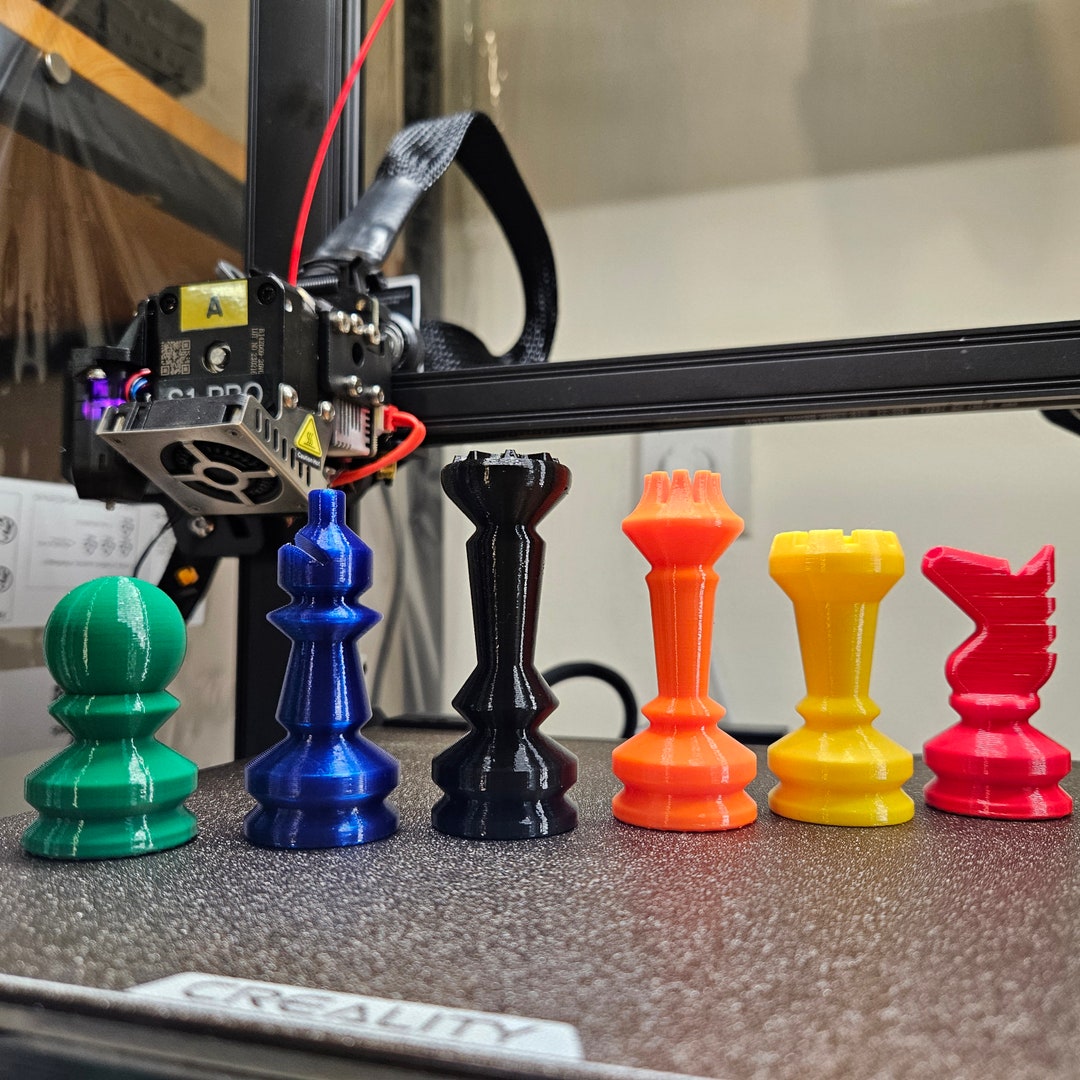 STL File - Chess Set - No Support - Board Game DIY - Etsy