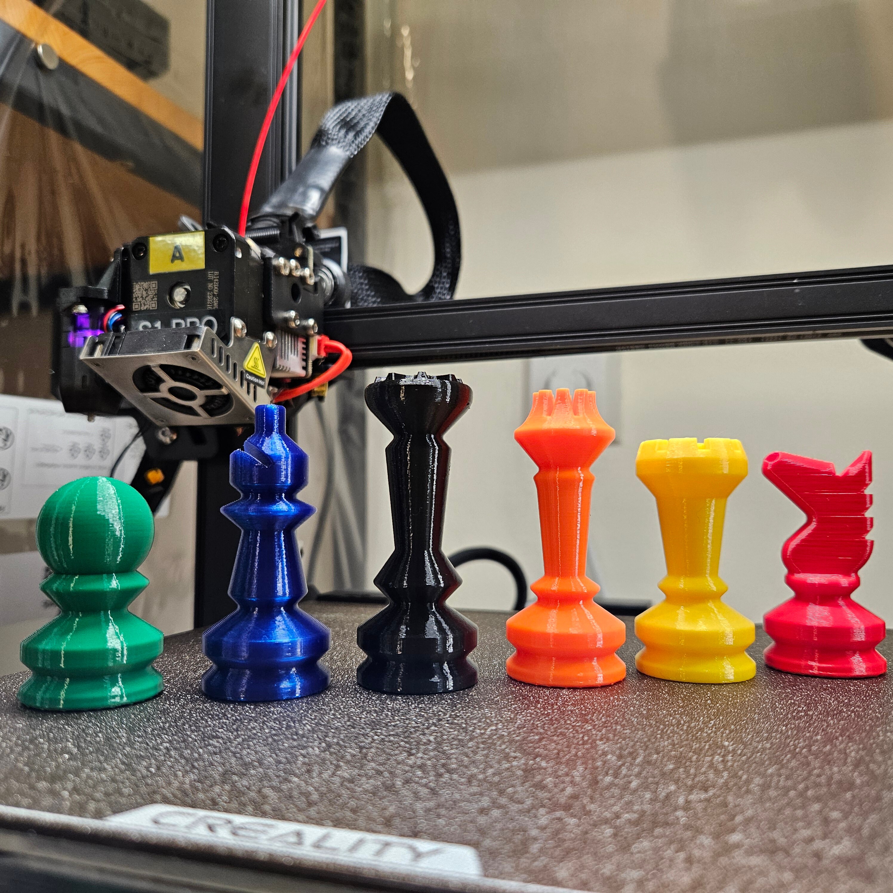 STL File - Chess Set - No Support - Board Game DIY - Etsy