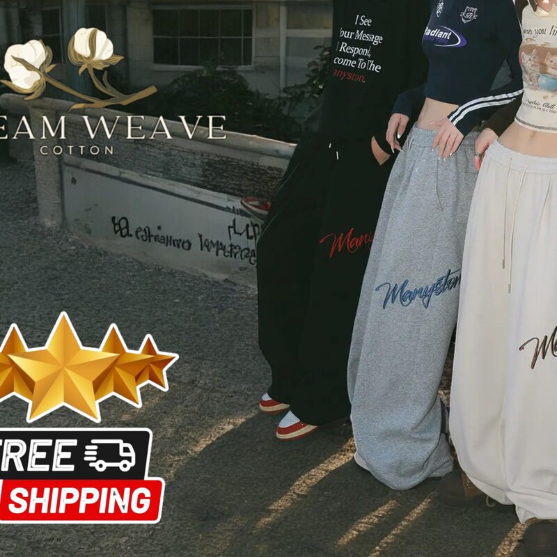 Hip Hop Baggy Sweatpants - Etsy