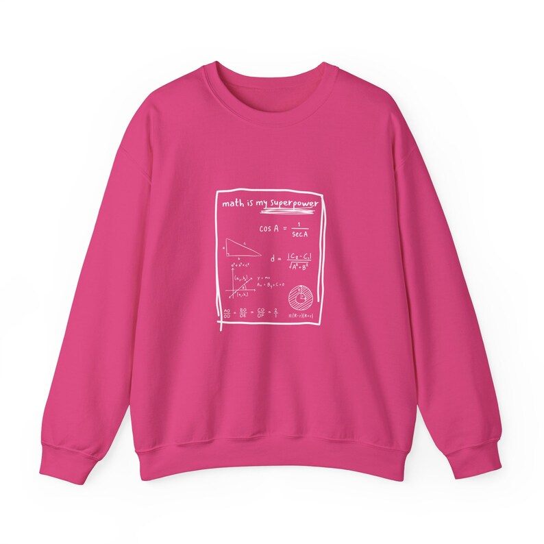 Math is My Superpower Shirt, Math Lover Sweater, Math Teacher Shirt ...