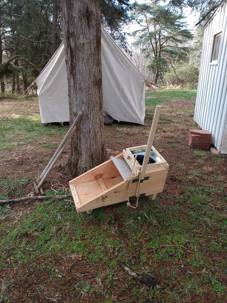 Reproduction Gold Rush Miner's Cradle - Etsy