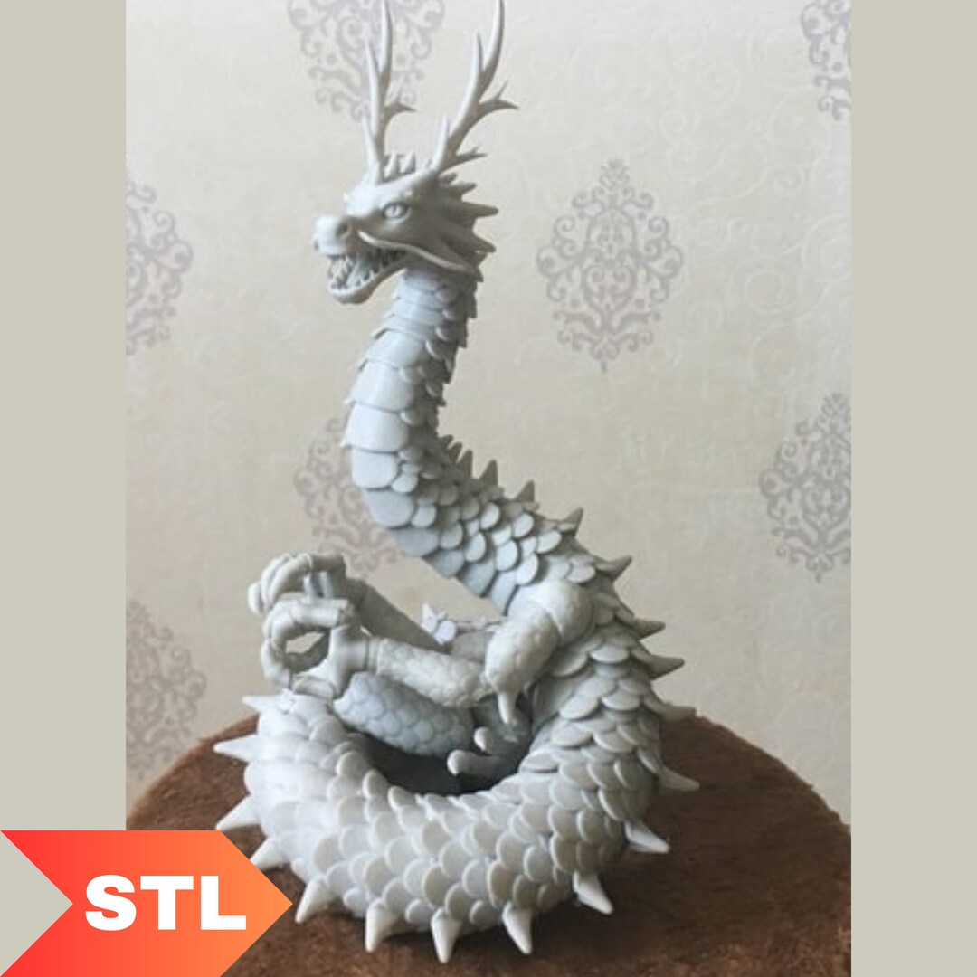 STL FILES for 3D Printing, 3d Dragon Drawing, 3d Print Stl, 3d Printer ...