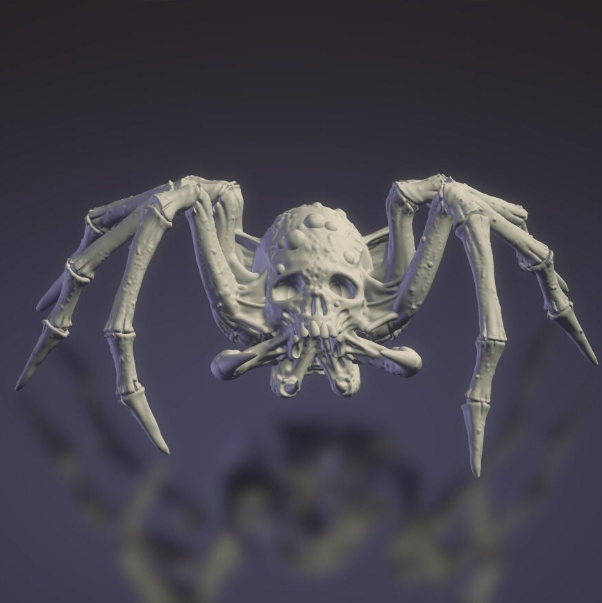 STL FILES for 3D Printing, Spider Drawing, 3d Print Stl, 3d Printer ...