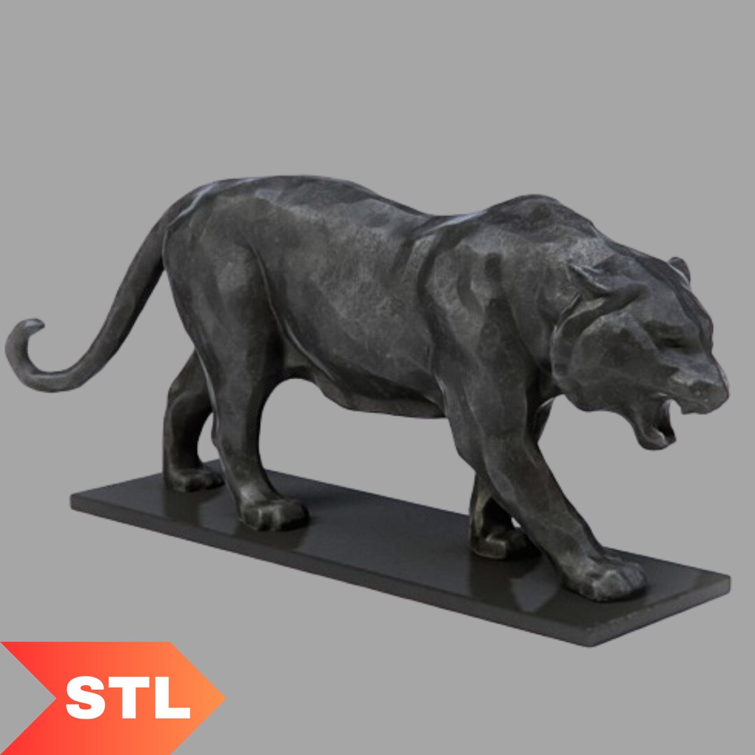 STL FILES for 3D Printing, Tiger Drawing, 3d Print Stl, 3d Printer ...