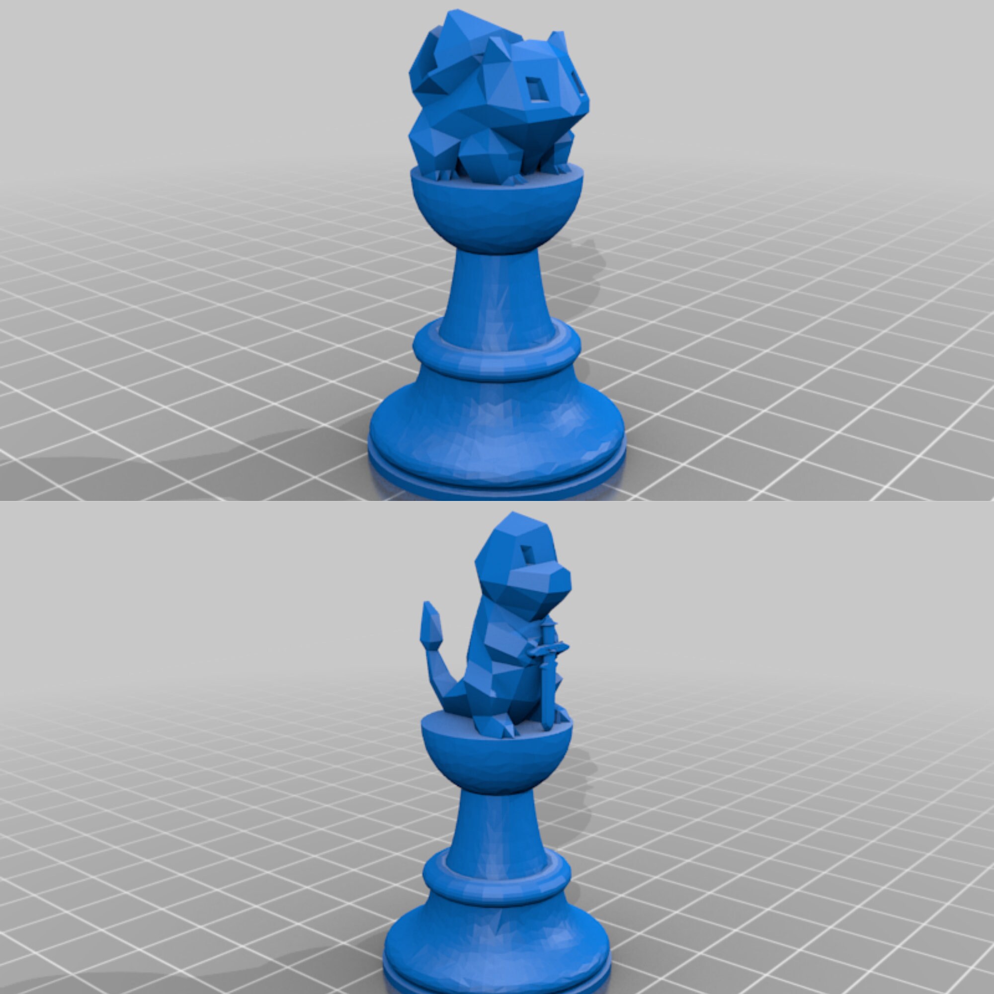 STL FILES for 3D Printing, Chess Set Drawing, 3d Print Stl, 3d Printer ...