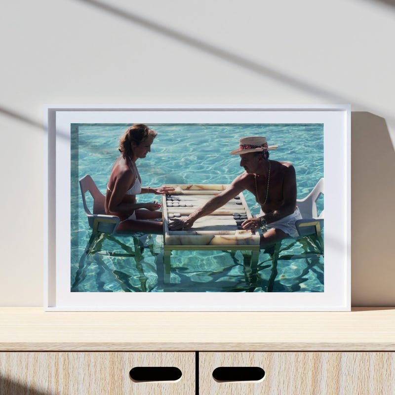 Wall Art Slim Aarons Inspired - Etsy