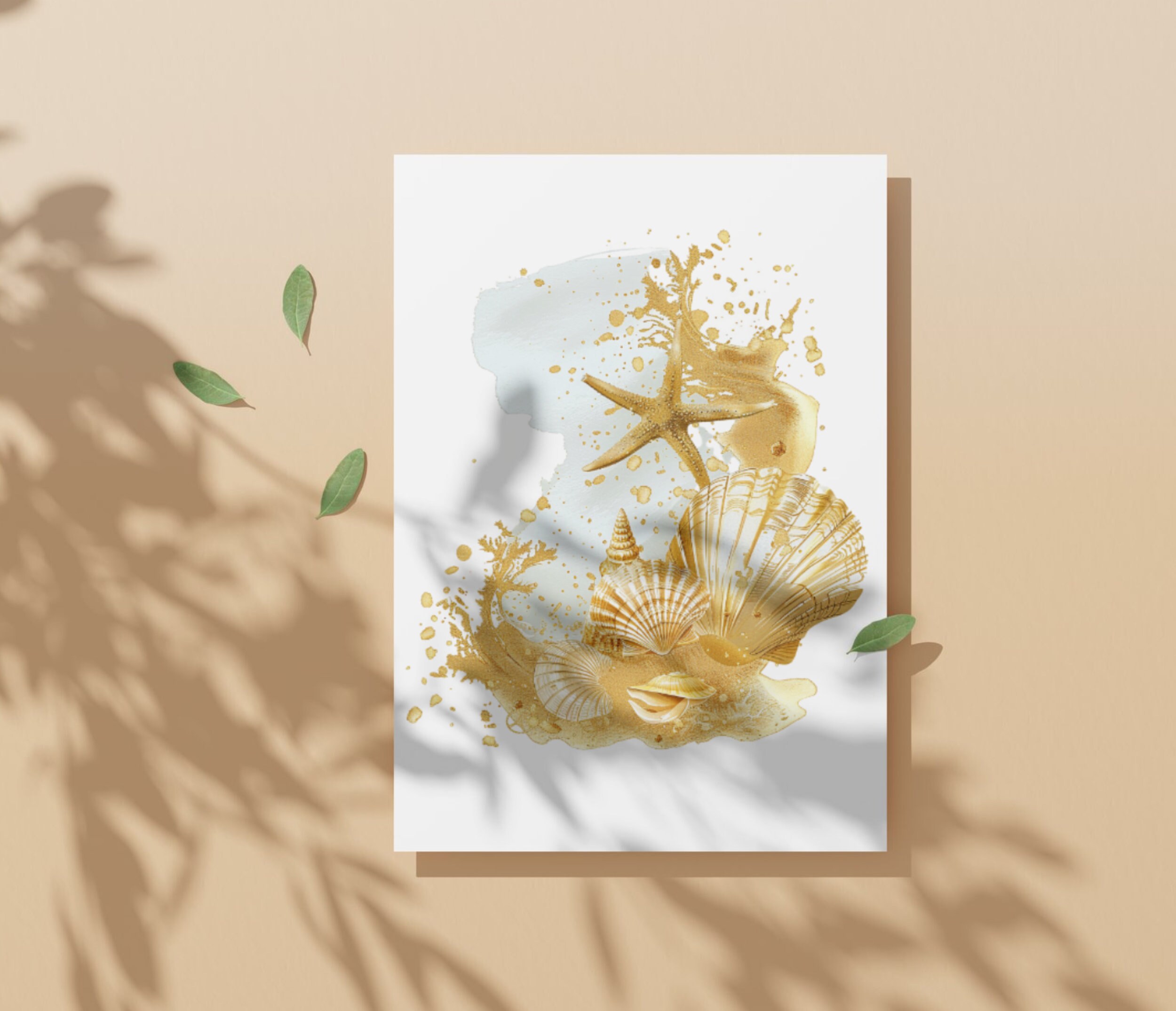 Summer Sea Gold Clipart Bundle Summer Sea Icons, Sunshine, Ocean ...