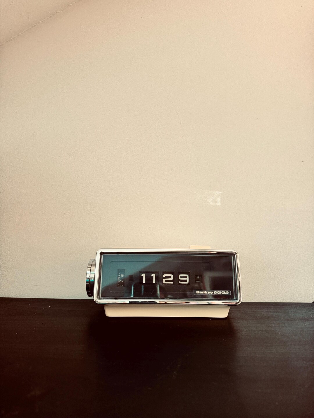 Vintage Sankyo Digi-glo Cyclometer Flip Clock Alarm Watch Model 501 F ...