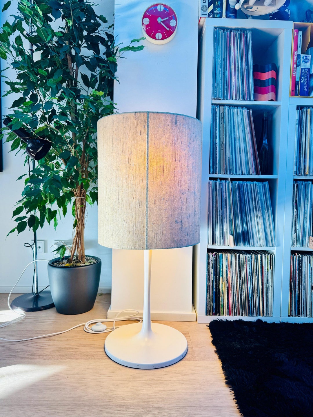 XXL Tulip Feet STAFF Floor Lamp Vintage Space Age 91cm Mid Century ...