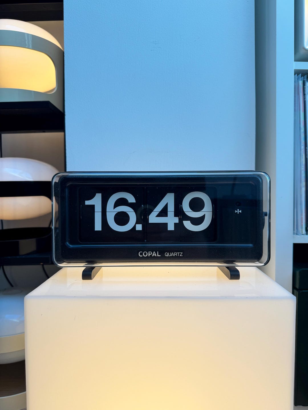 COPAL Quartz Flip Clock Folding Number Watch Vintage Mid Century Modern ...