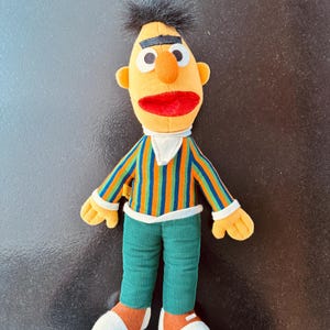 Vintage Sesame Street Ernie & Bert Plush Set – 70s/80s Retro Soft Toys ...