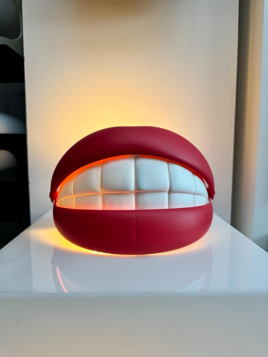 IKEA “flabb” Mouth Table / Wall Lamp – Pop Art Kitsch Light, 2000s Cult ...