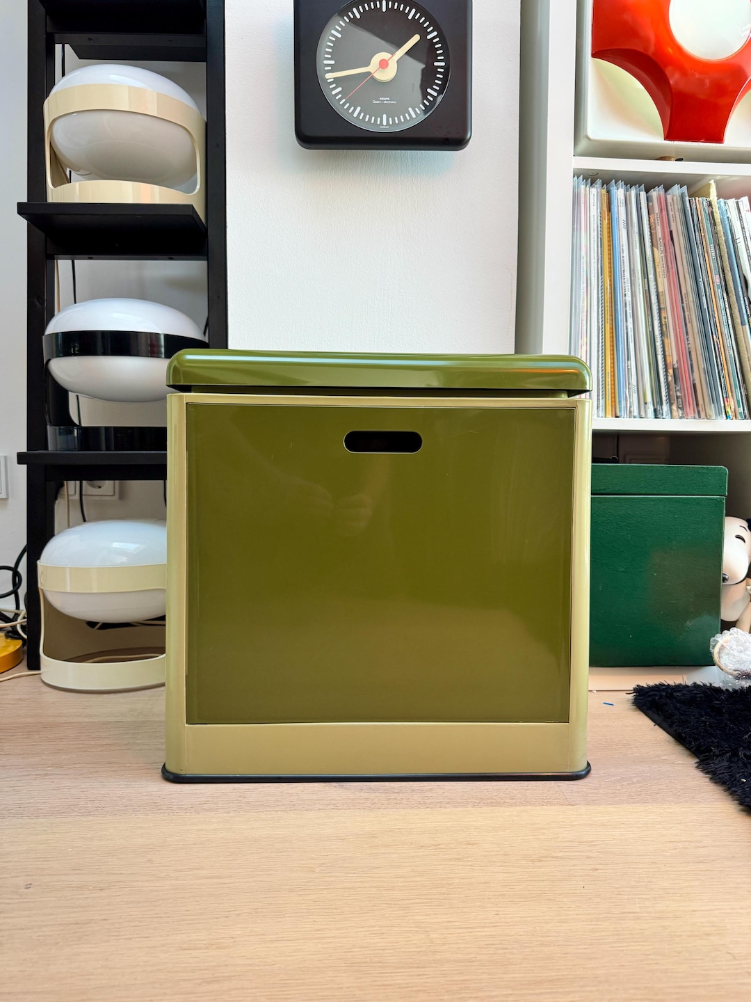 Vintage EMSA Storage Stool / Laundry Box – 1970s German Space Age ...