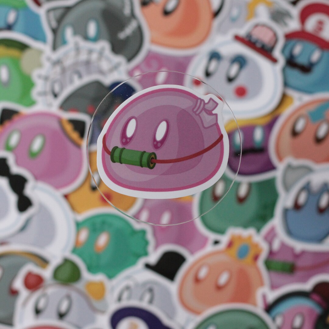 Slime Sticker Nezuko Slime Vinyl Sticker Cute Nezuko Blob Sticker ...