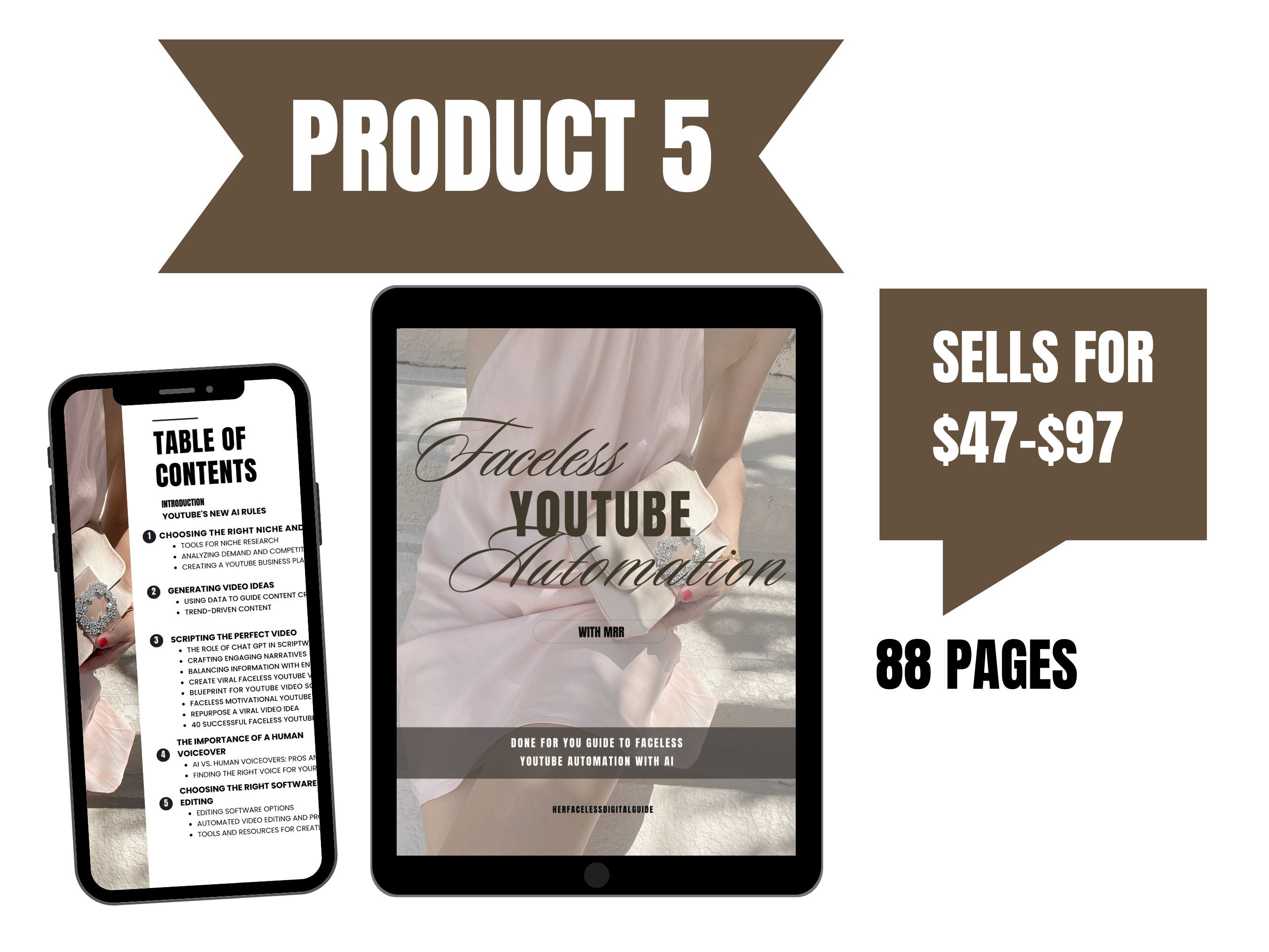 The Ultimate Faceless Marketing Blueprint 8 Guides Make Passive
