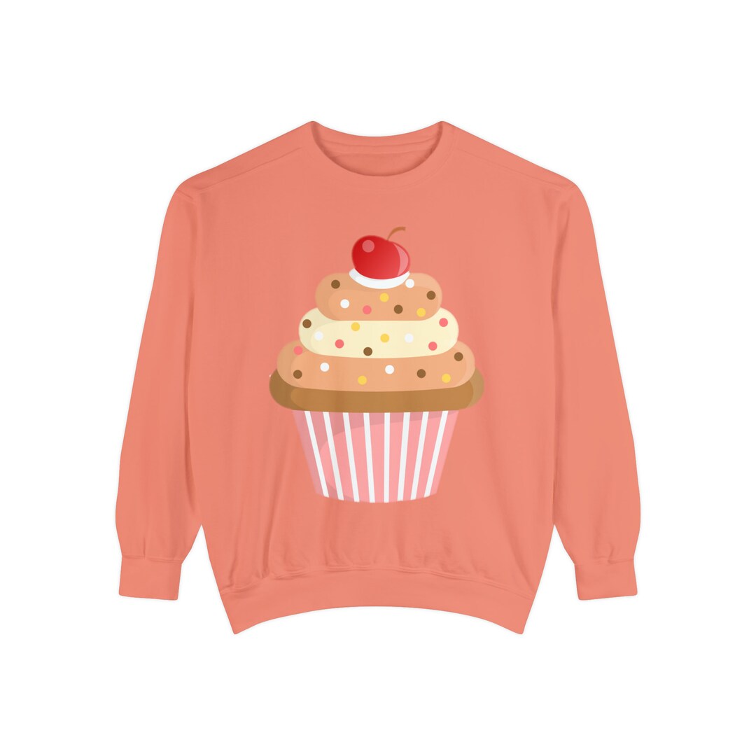 Cake Unisex Garment-dyed Sweatshirt - Etsy