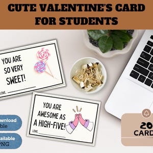 Printable Valentine Cards for Students From Teachers, Valentine Cards ...