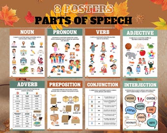 Parts of Speech Noun, Pronoun, Verb, Adjective, Adverb, Preposition ...