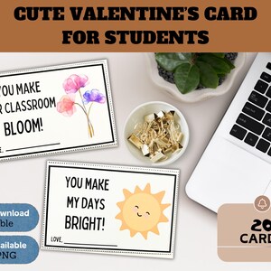 Printable Valentine Cards for Students From Teachers, Valentine Cards ...