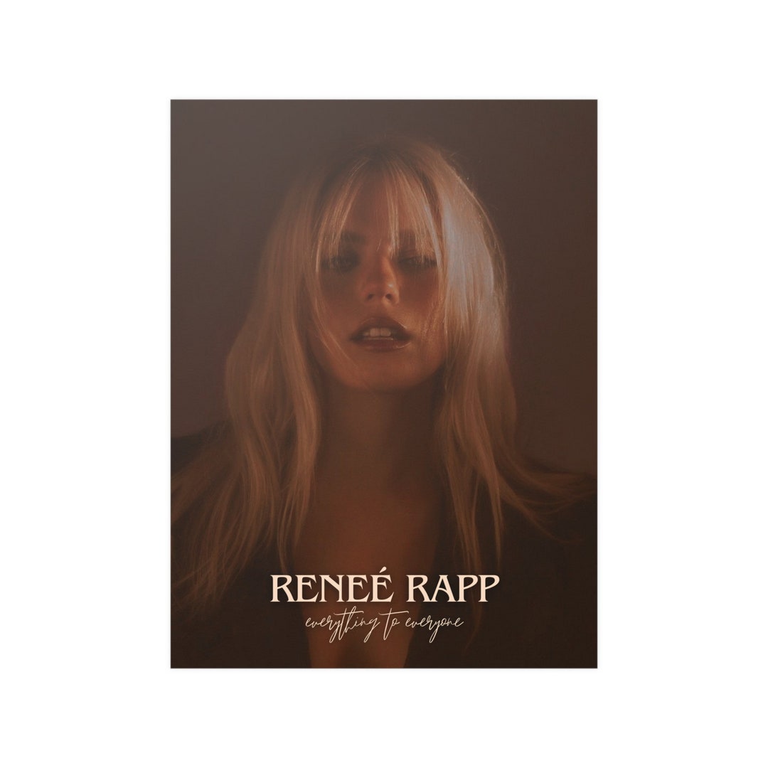 Reneé Rapp Everything to Everyone Satin Poster for Bedroom/dorm Decor ...