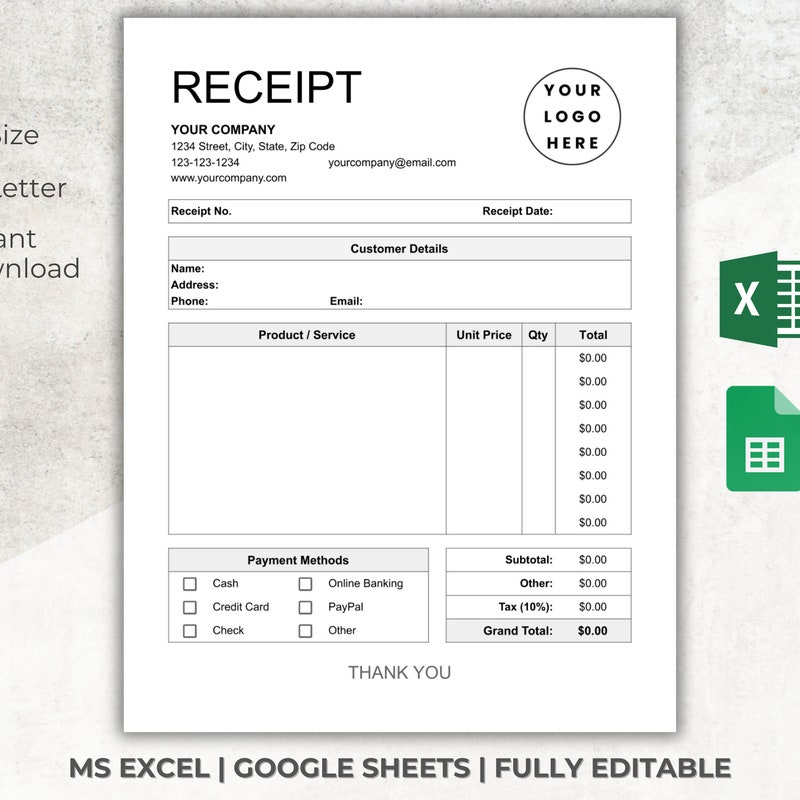 Tour Excel Template - Etsy