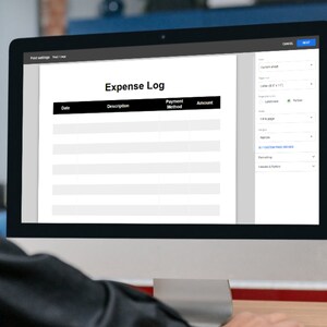 Expense Log Printable, Spending Tracker, Purchase Tracker, Expense ...