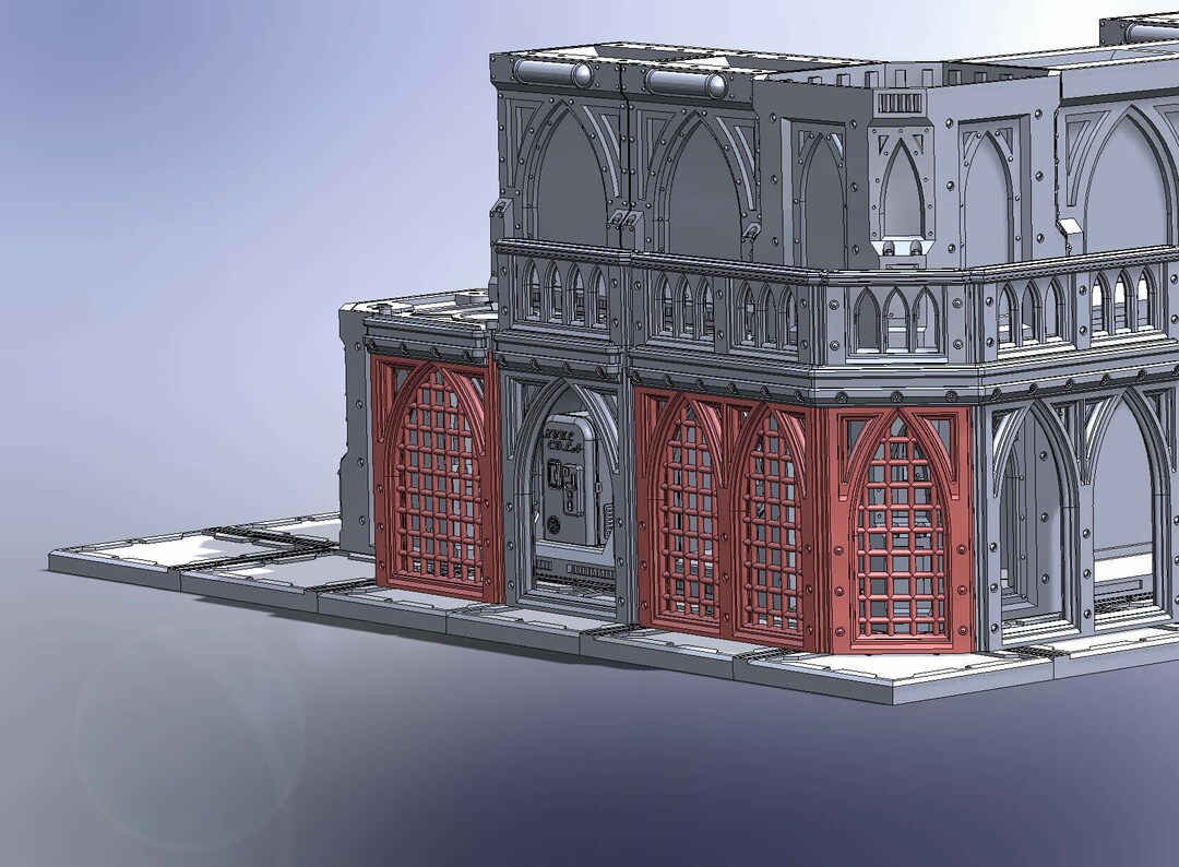 Alternate Balcony Walkway Supports Compatible With Zone Mortalis - Etsy