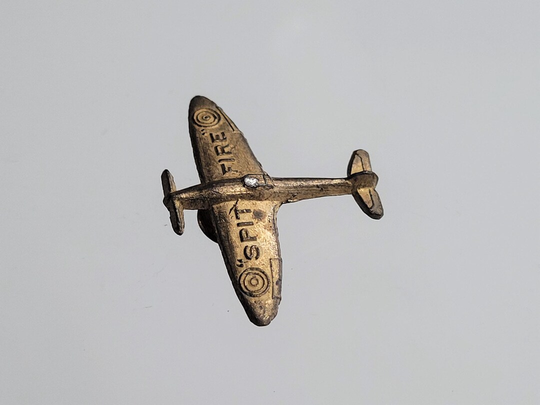 Original C.1942 WW2 British Spitfire Fund Lapel Badge P871 - Etsy