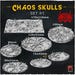 3D PRINTED Chaos Corrupted Ground Summoning Skulls - Customizing Bases ...