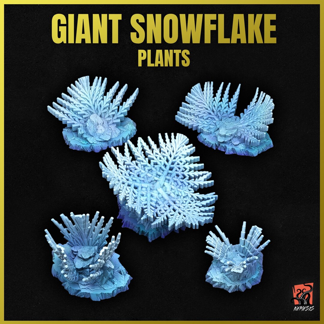3D PRINTED Bulbous Toxic Poisonous Alien Dangerous Vegetation Bits ...