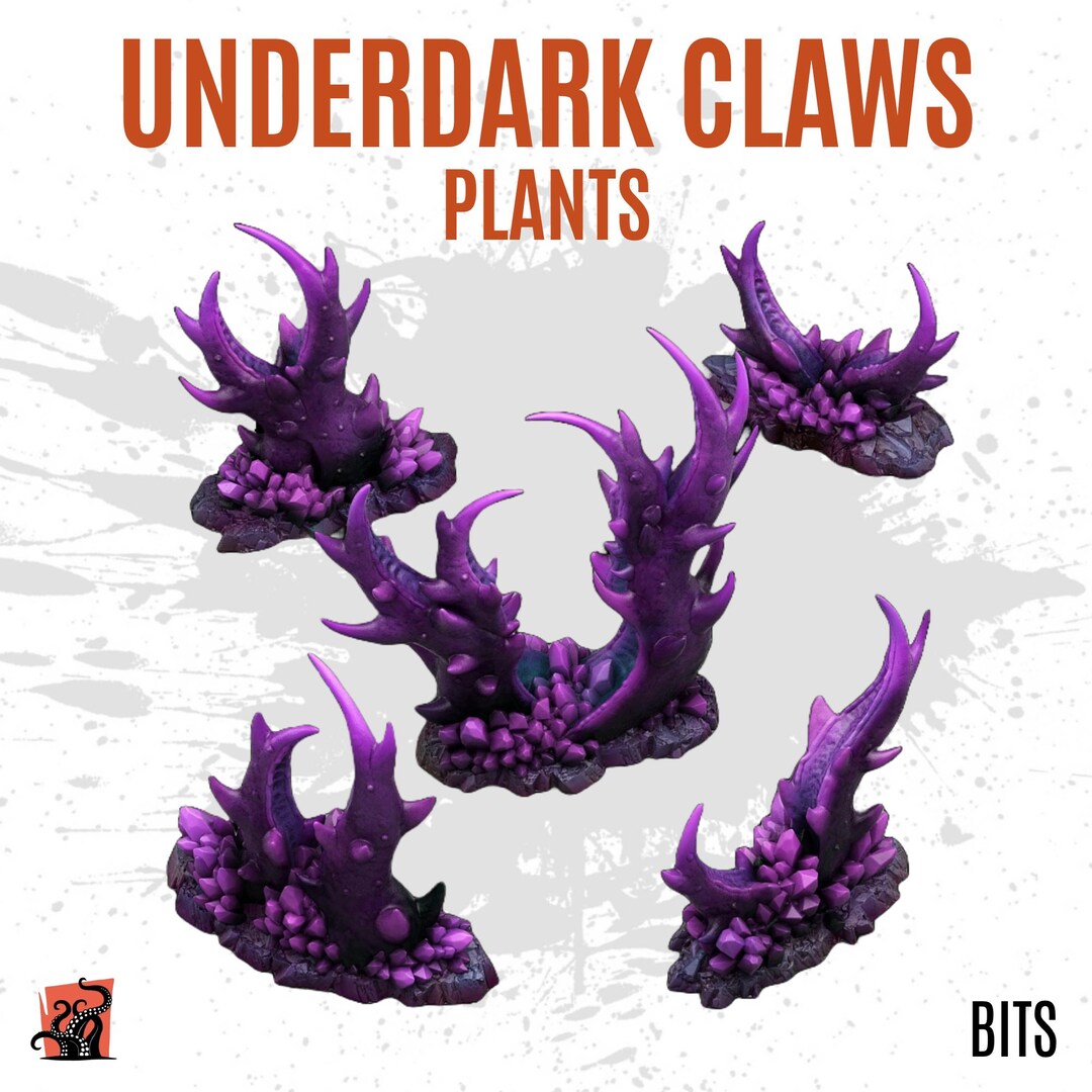 3D PRINTED Radiant Bulbous Toxic Dangerous Alien Vegetation - Customize ...