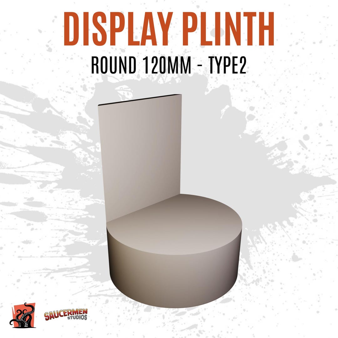 3D Printed Basic Display Stand for Showcasing Your Favorite Projects ...