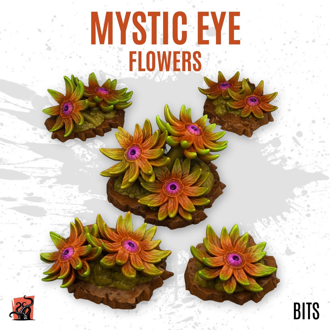 3D Printed Toxic Flower Alien Jungle Rainforest Poisonous Plant - Bits ...