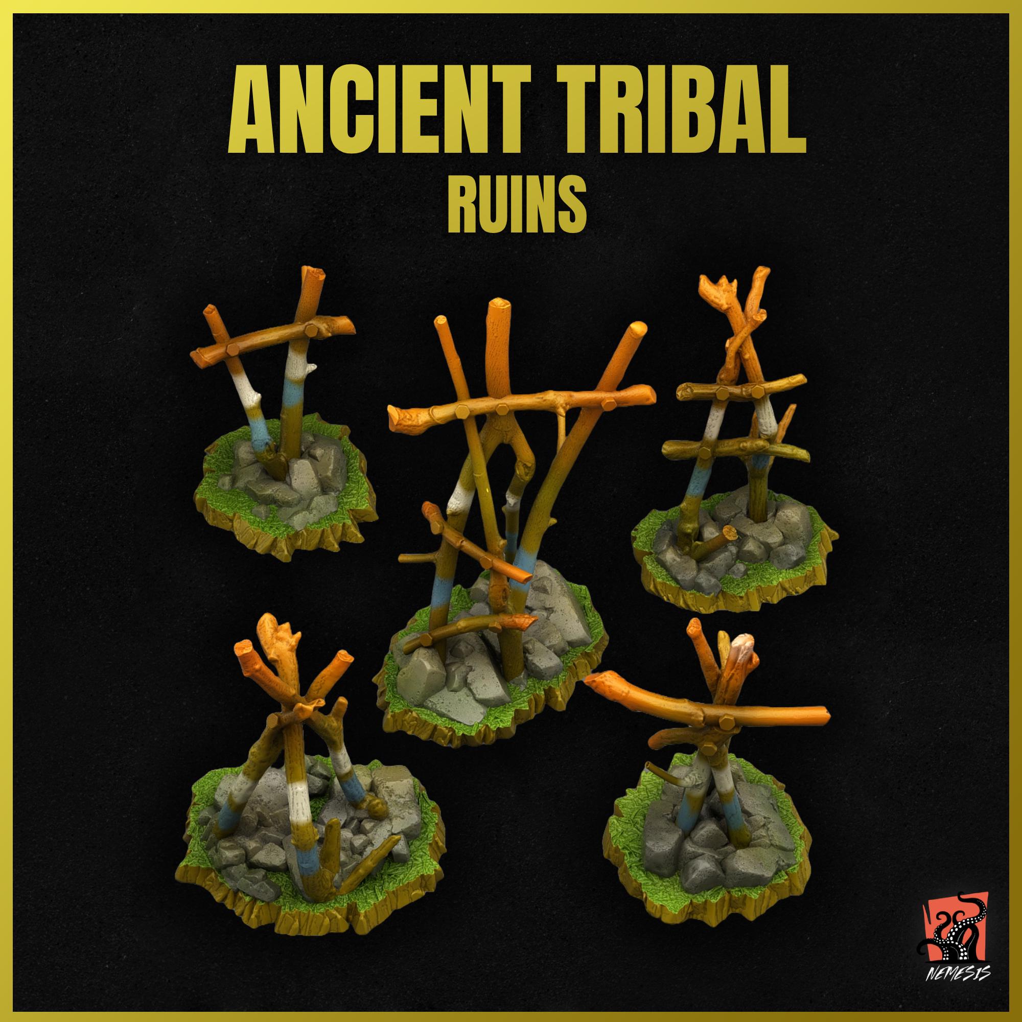 3D Printed Abandoned Elven Statue Ruins of Elven Temple Arcane Monument ...