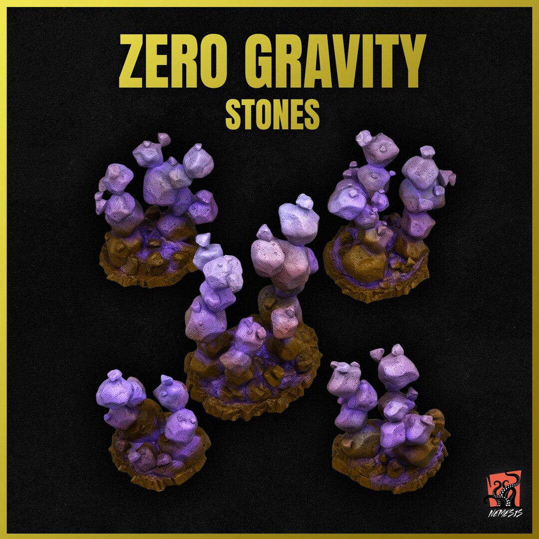 3D PRINTED Magical Mineral Rock Energy Crystal Power Mysterious Cave ...
