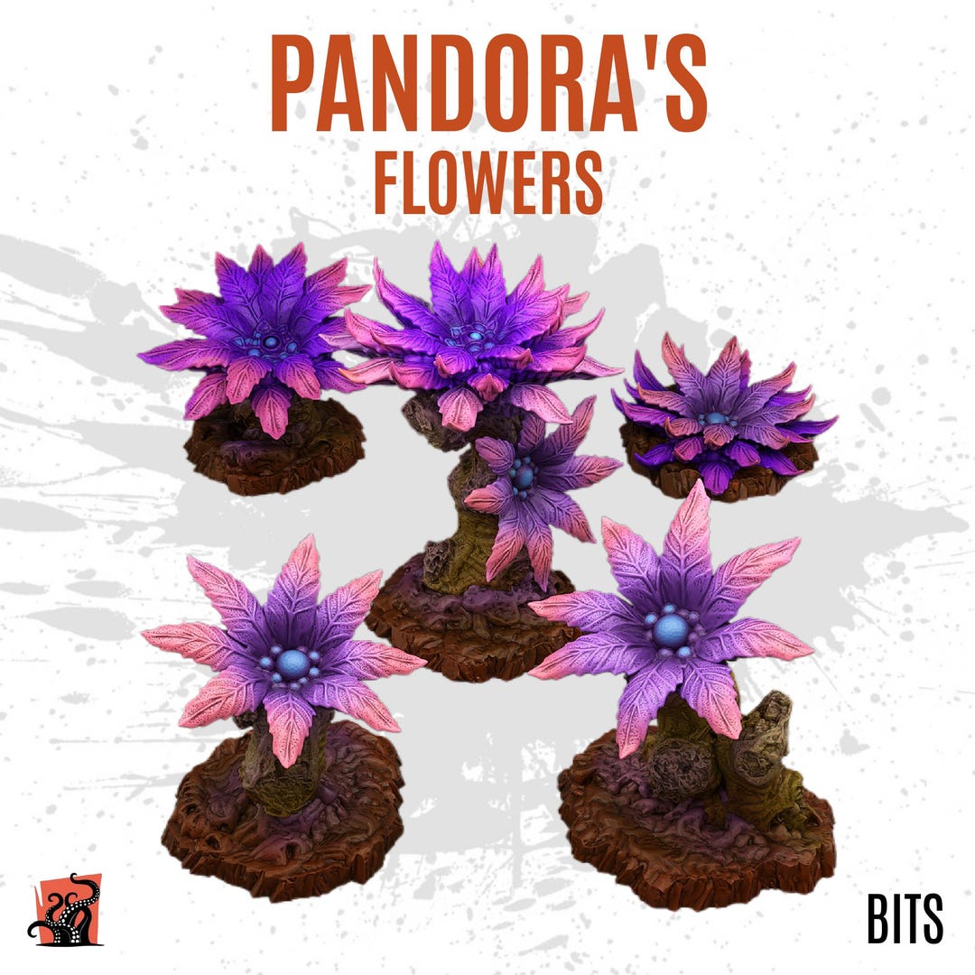 3D PRINTED Alien Carnivorous Plant Dangerous Jungle Nature - Bits to ...