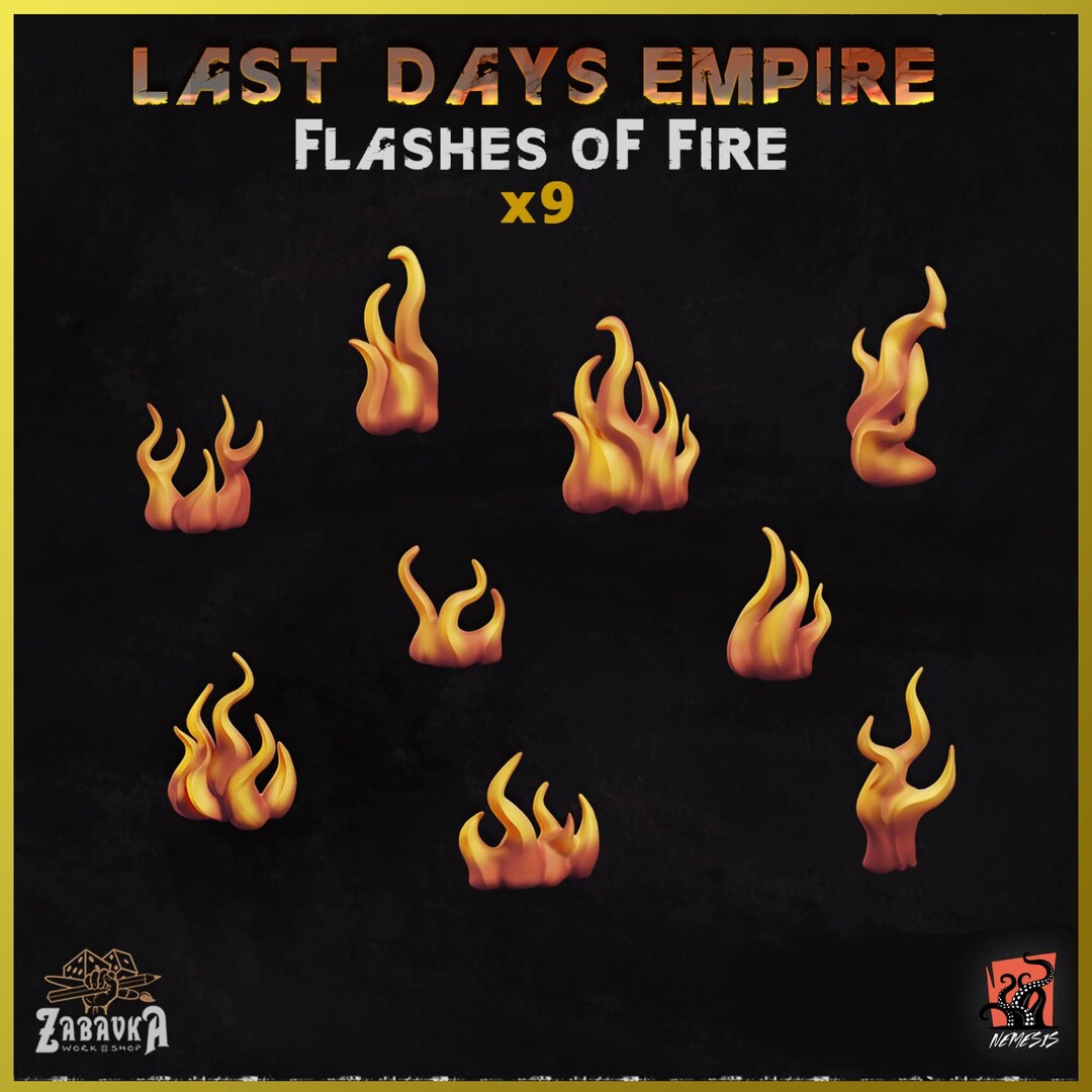 3D PRINTED Flame Spell Fire Effect Magic Volcano Flamethrower Custom ...