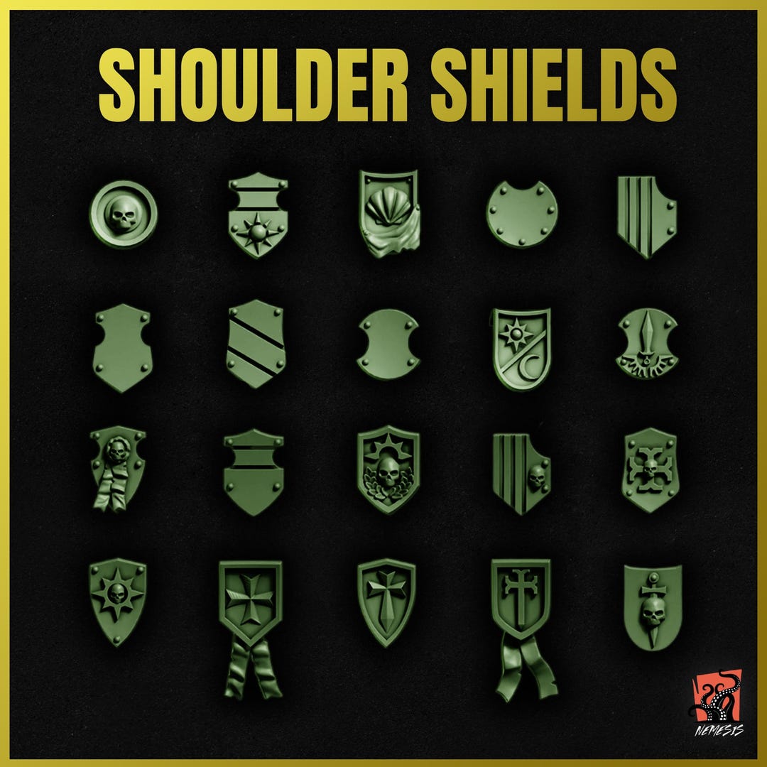 3D PRINTED Decorative Shield Pectoral Insignia Medal Sacred Solemn ...