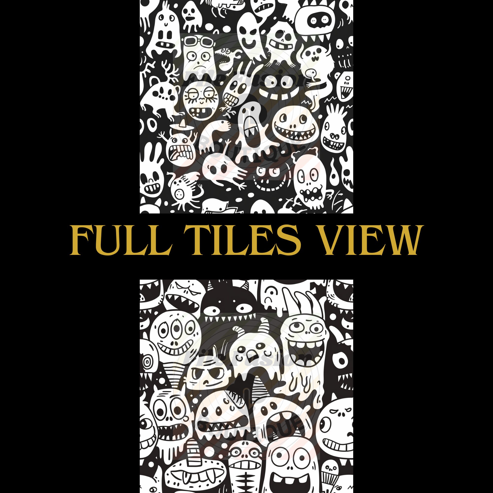 Black and White Doodles Digital Paper, JPG, 12 Patterns, Doodles ...