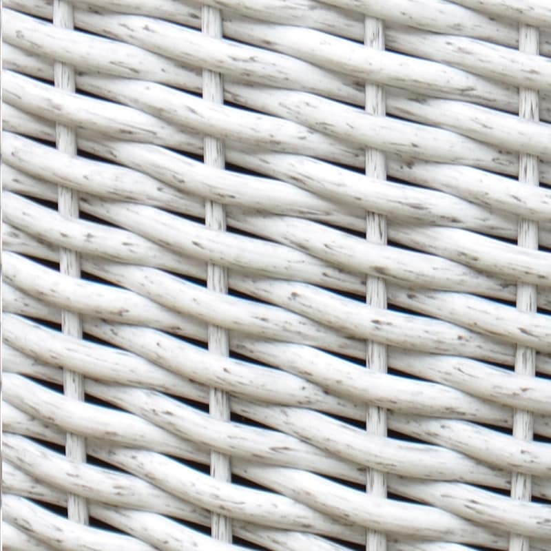 Rattan Flower Pot White - Etsy
