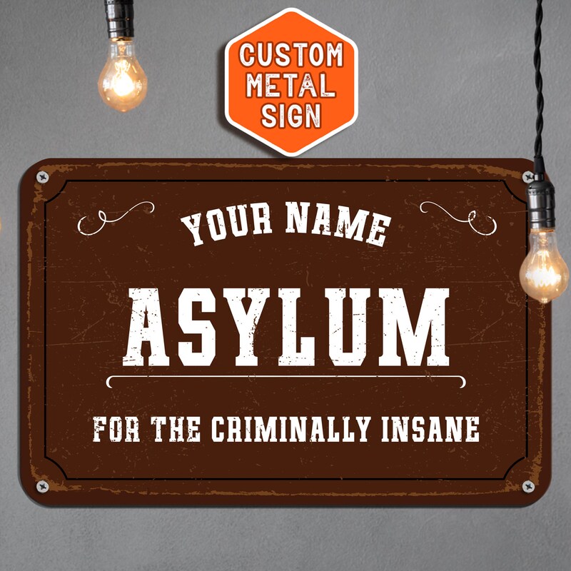 Insane Asylum - Etsy