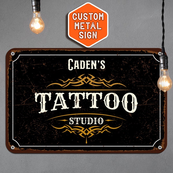 Vintage Tattoo Sign - Etsy