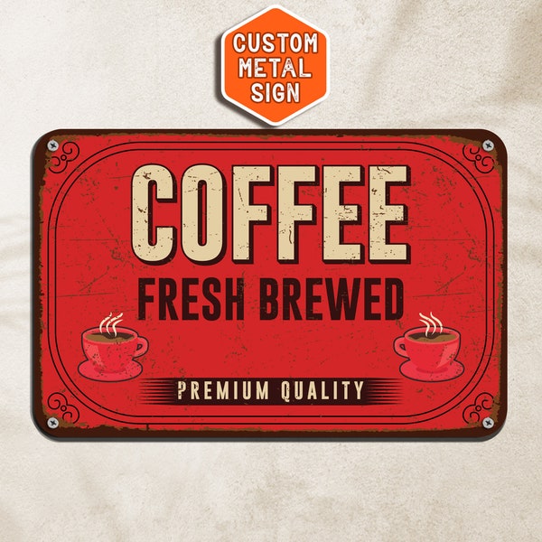 Fresh Coffee Sign - Etsy