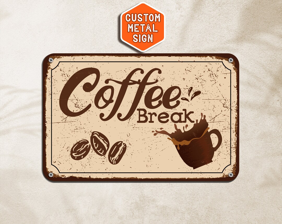 Coffee Signs, Vintage Style Coffee Sign, Coffee Decor, Coffee Gift ...